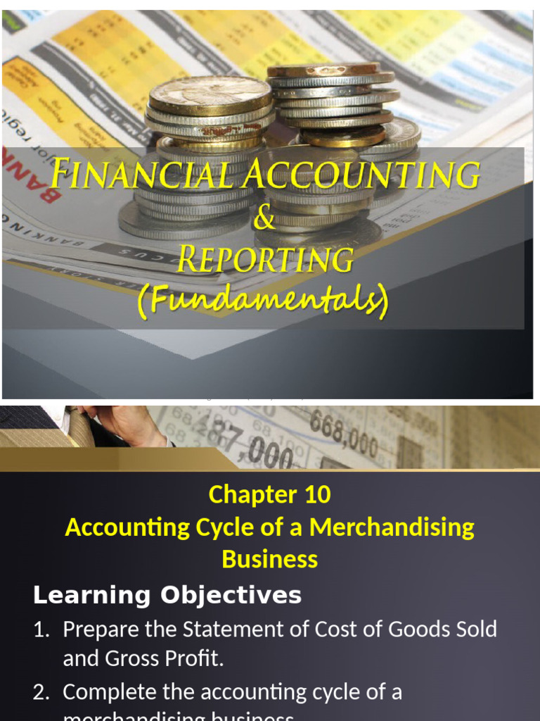 Accounting Cycle of A Merchandising Business PPTX 1 | PDF | Cost Of ...