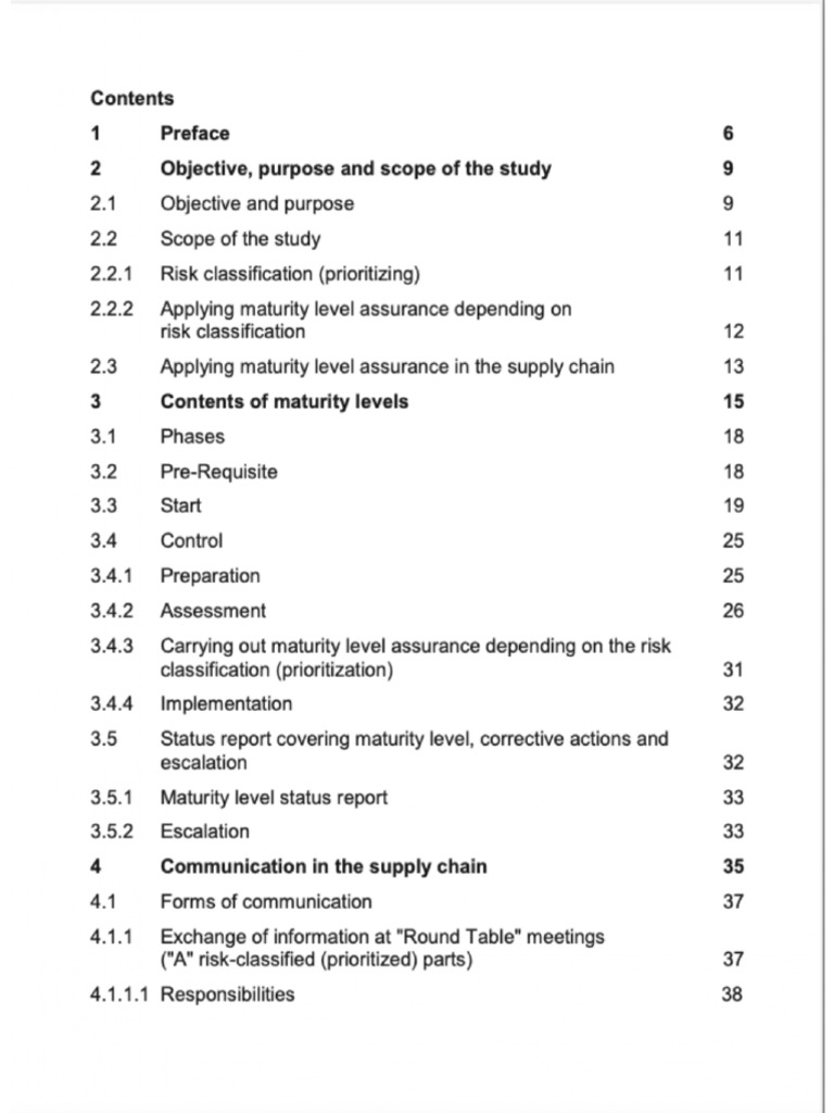 Maturity Level Assurance in Supply Chain | PDF | Supply Chain | Project ...