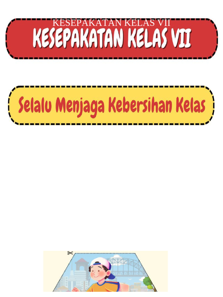 Kesepakatan Kelas Vii Pdf