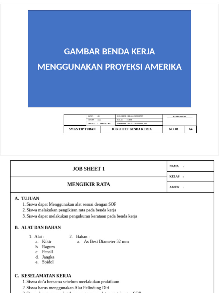Job Sheet | PDF