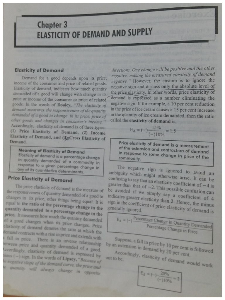 Elasticity | PDF
