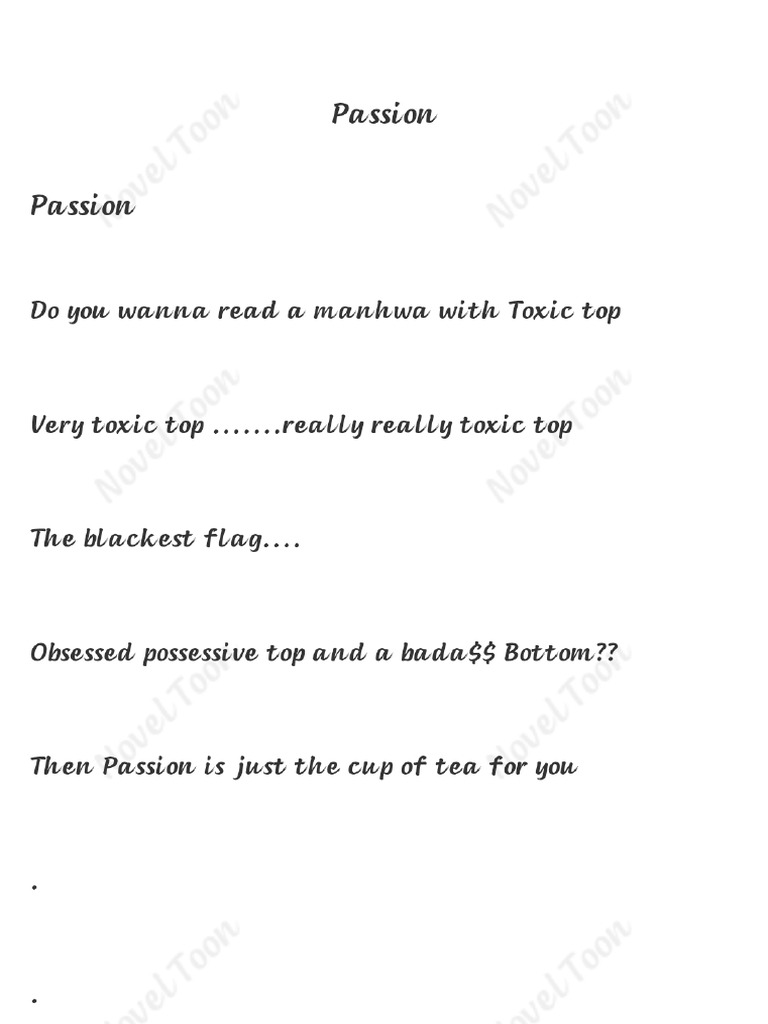 Passion | PDF