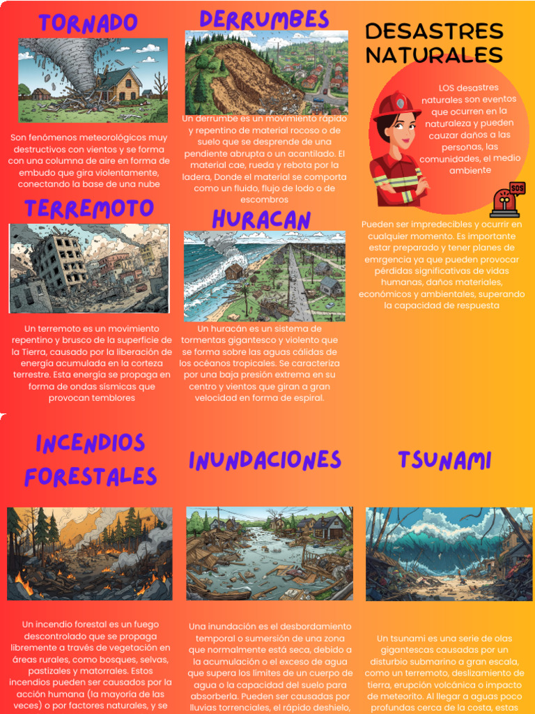 DESASTRES NATURALES | PDF | Temblores | Tsunami