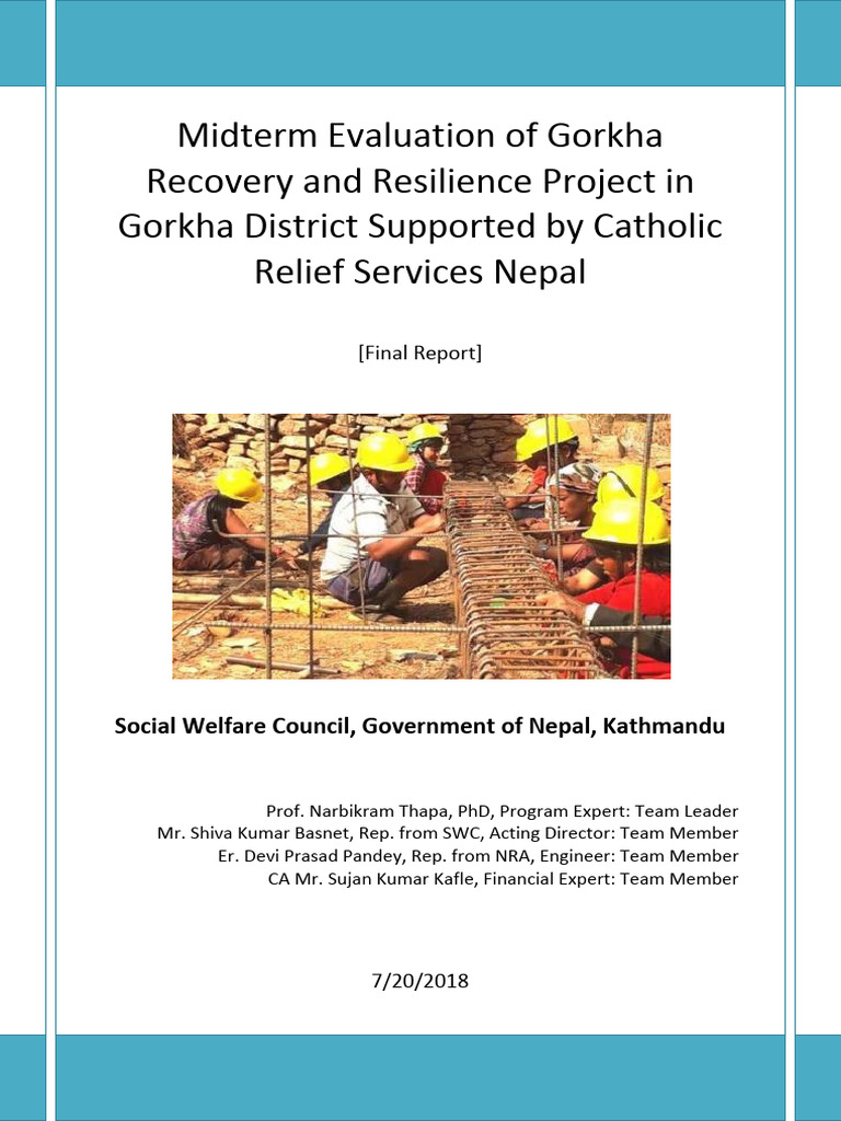 Final Midterm Evaluation of GRRP Supported by CRS - 0 | PDF | Expense ...
