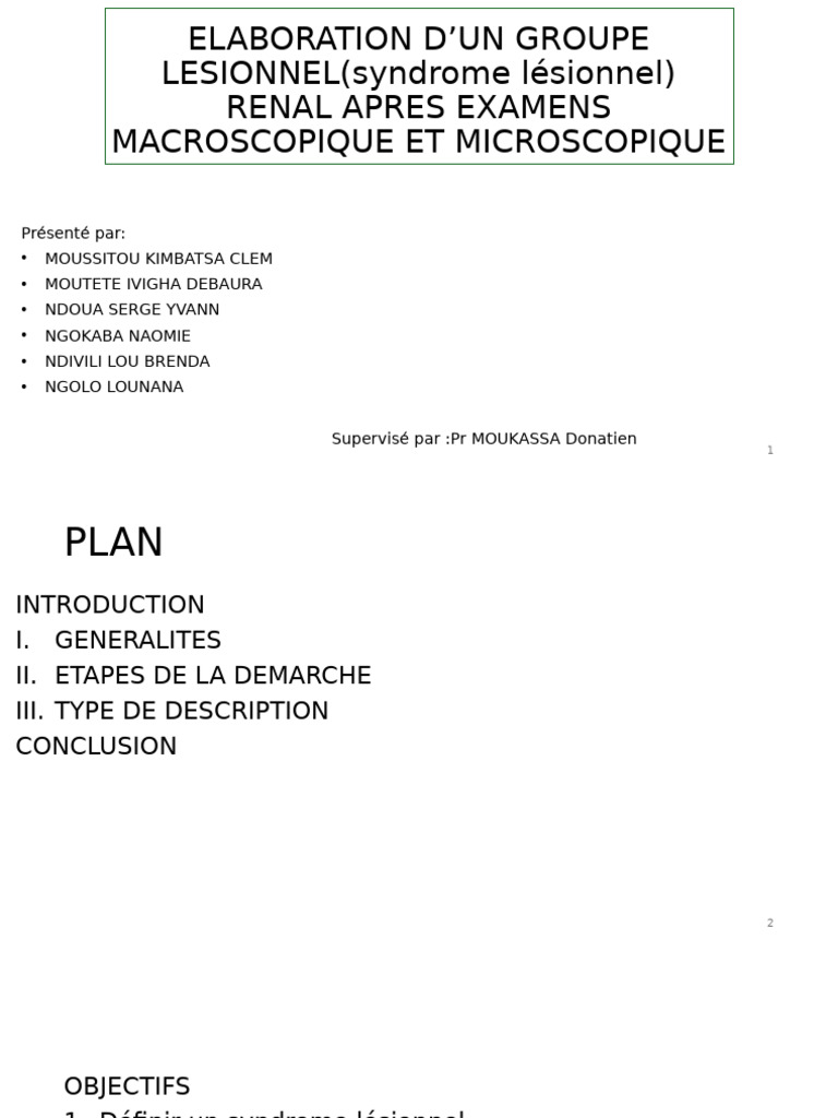 anapathologie 2025 | PDF | Rein | Médecine clinique