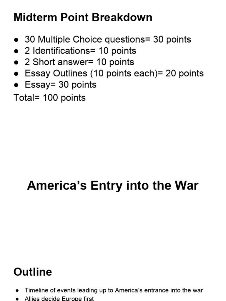 America Enters WWII Slides | PDF | Nazi Germany | Normandy Landings