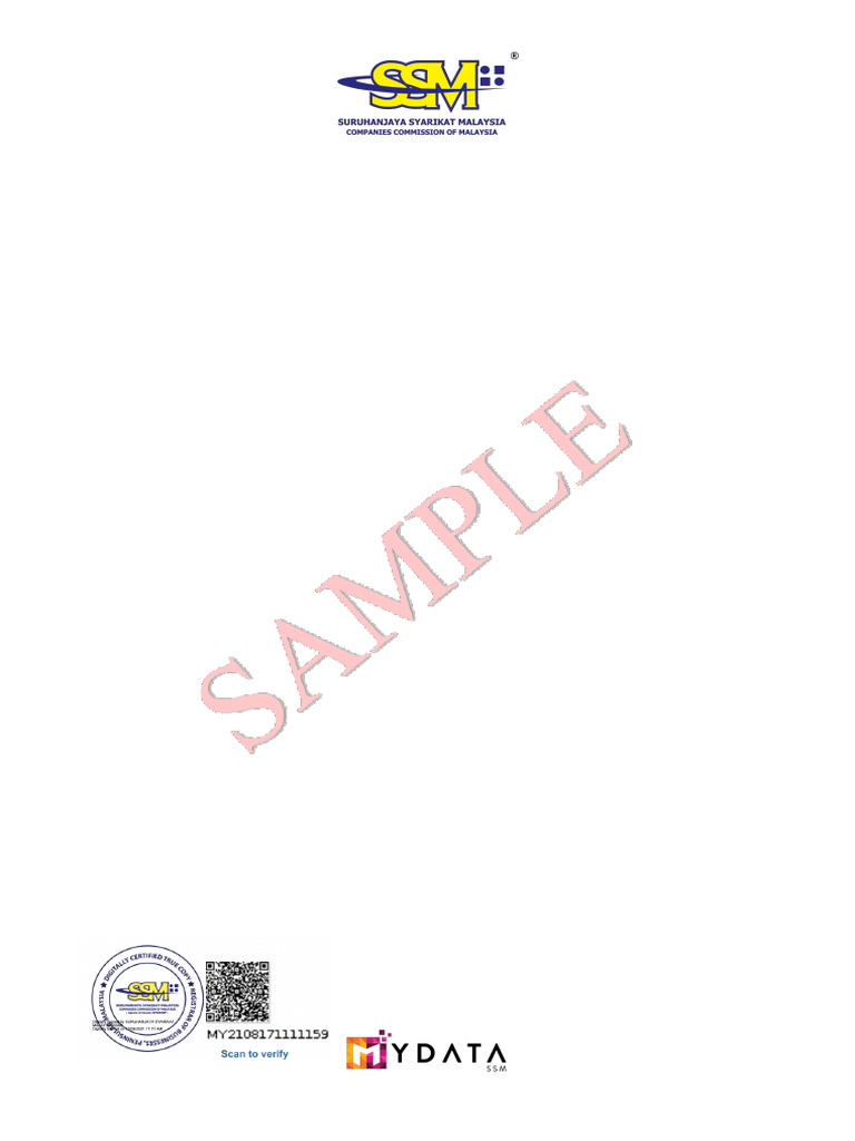 Sample Business Profile en CTC | PDF | Smartphone | Qr Code