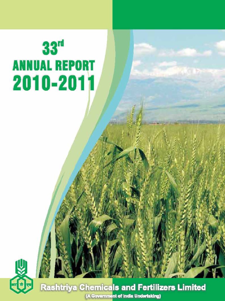 FINAL RCF Annual Report 2010 111 | Download Free PDF | Fertilizer ...