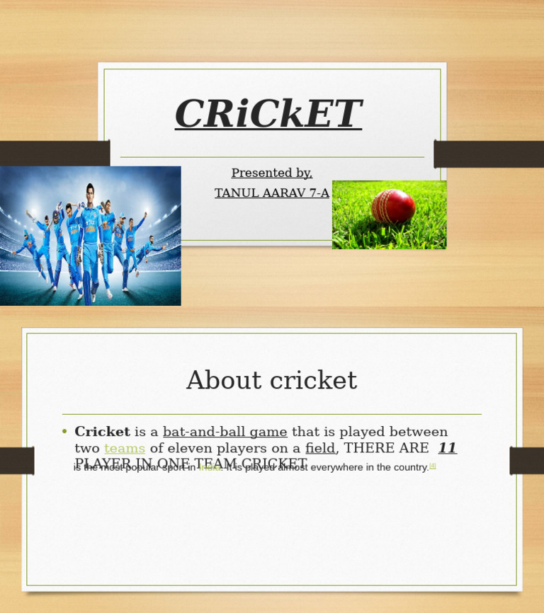 CRiCkET AARAV | PDF