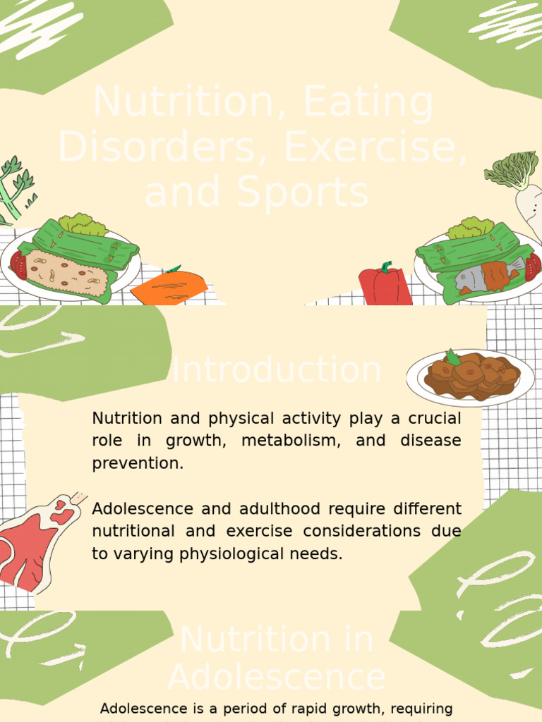 Nutrition and Exercise Across Ages | PDF | Eating Disorder | Eating