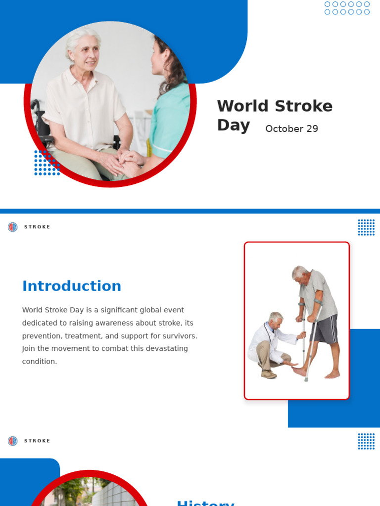 SlideEgg - 400577-World Stroke Day | PDF | Stroke | Hypertension