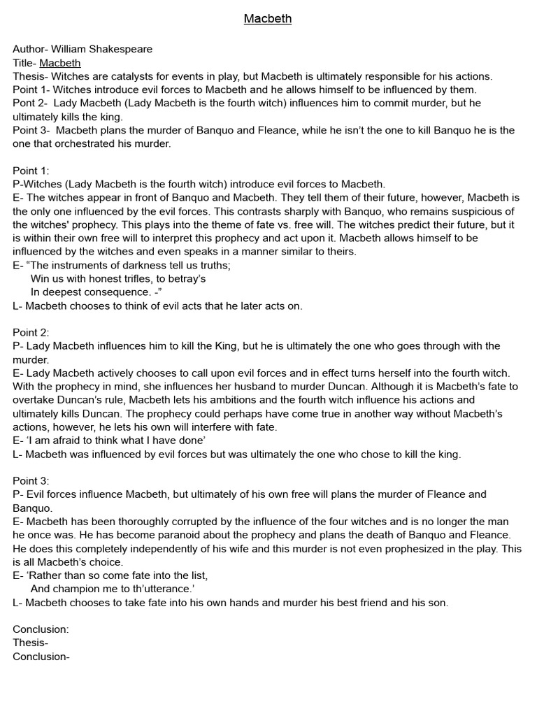 Gr11 T3 Literature Assignment | PDF | Macbeth | Shakespearean Tragedies