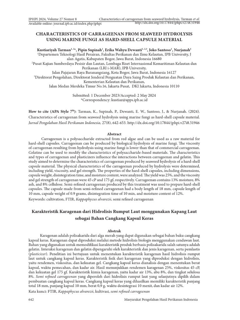 51946-Article Text-295477-1-10-20240823 | PDF | Growth Medium | Mold
