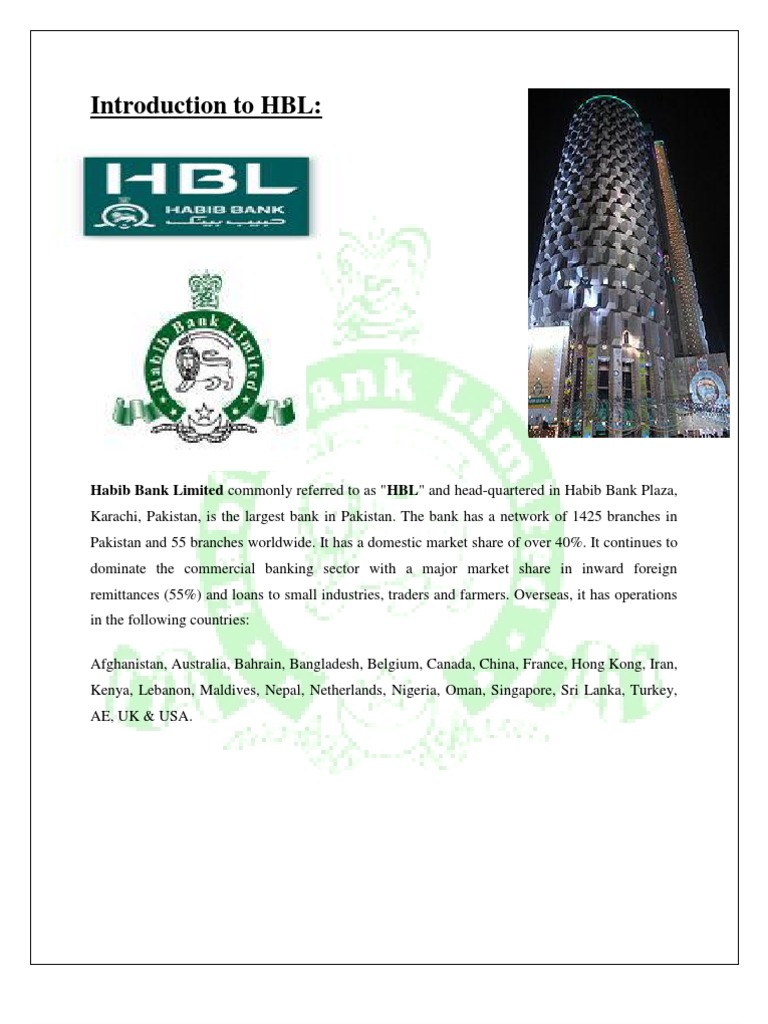 HRM Assignment On Hbl. | PDF | Strategic Management | Banks