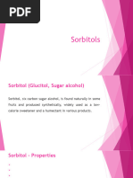Sorbitol: Uses and Properties in Pharma | PDF | Pharmaceutical ...