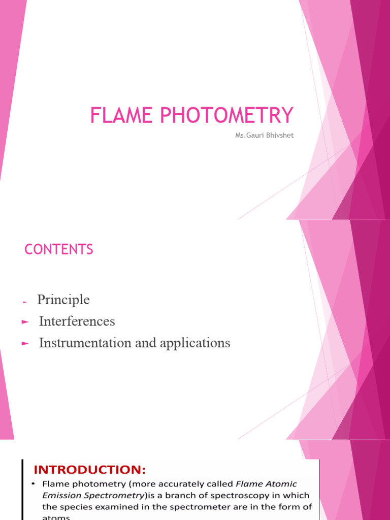 Flame Photometry | PDF