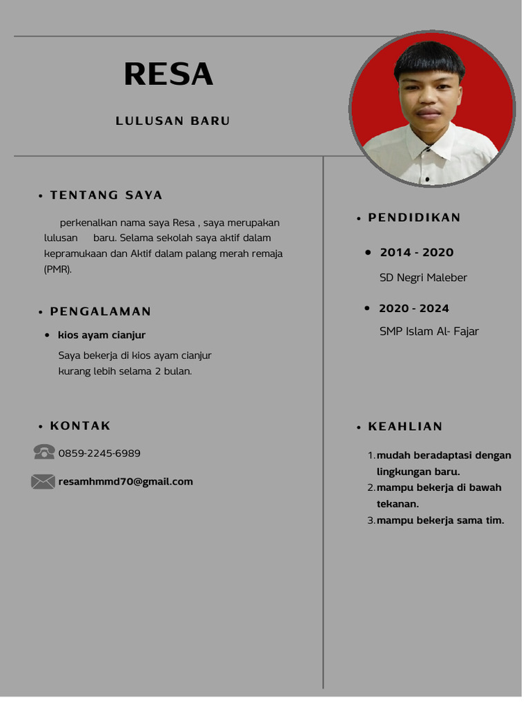 Beige Simple Graphic Designer Resume.pdf | PDF