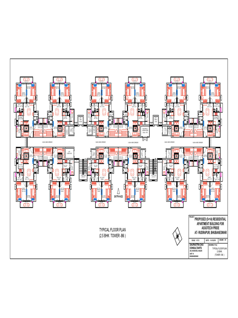 2.5 BHK FLOOR PLAN | PDF | Machines | Domestic Implements