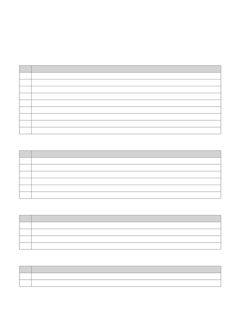 Lista Regeneracja DL501 Checklist | PDF