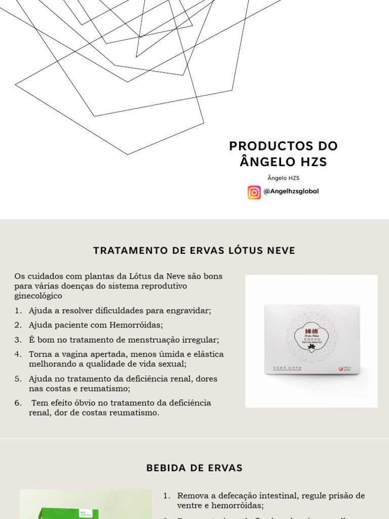Produtos de Saúde e Beleza Ângelo HZS | PDF | Corpo humano | Cabelo
