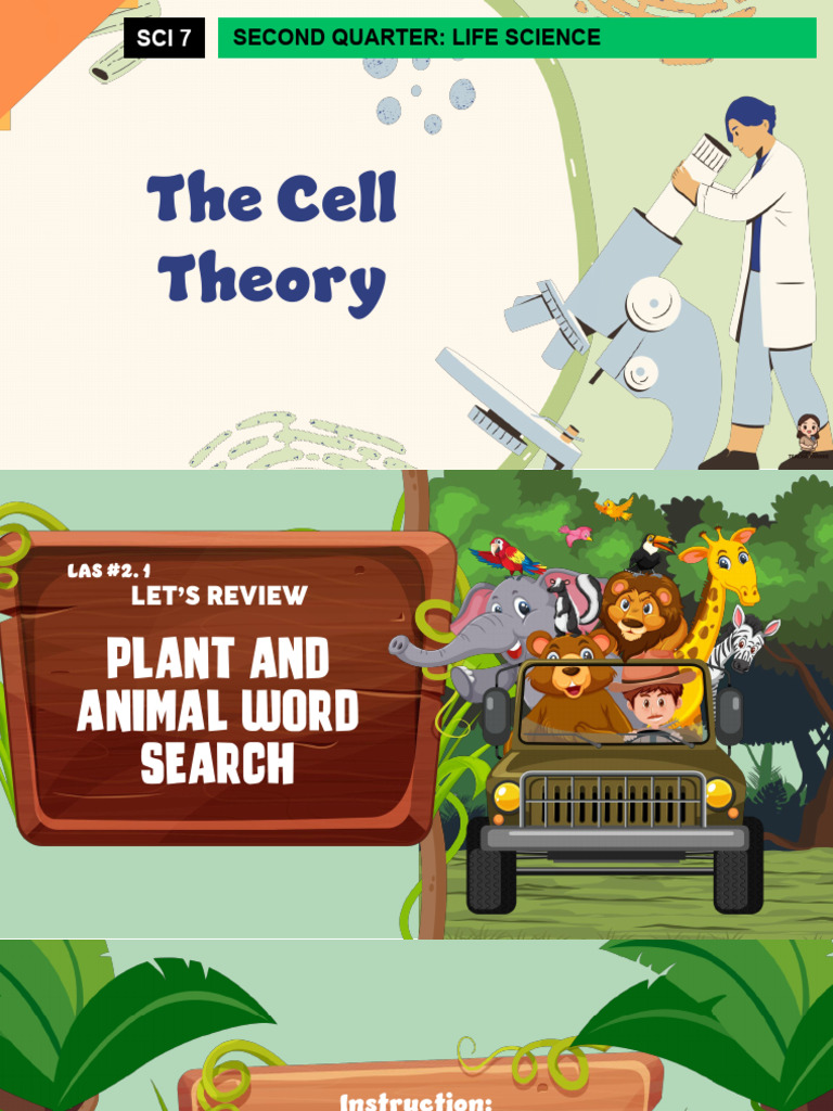 Q2 G7 - The Cell Theory | PDF | Cell (Biology) | Biology