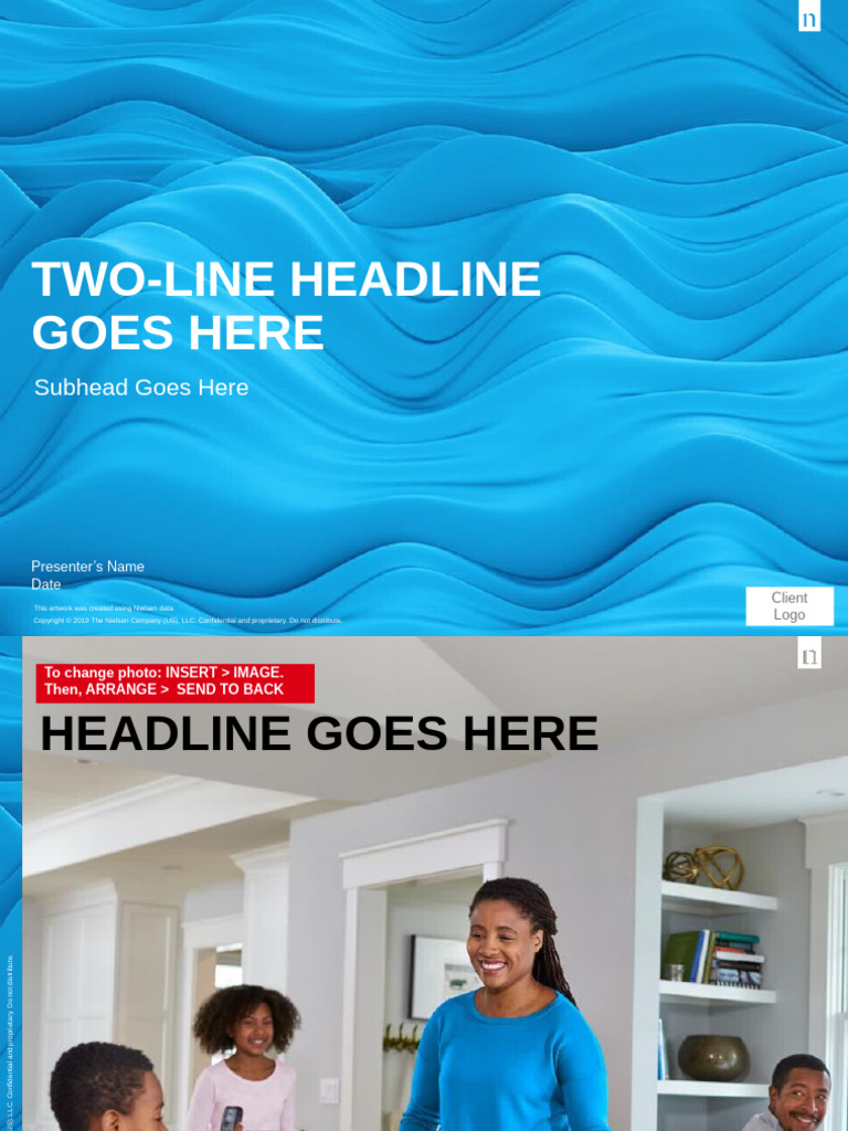 Nielsen PowerPoint Template | PDF | Proprietary Software | Microsoft Power Point
