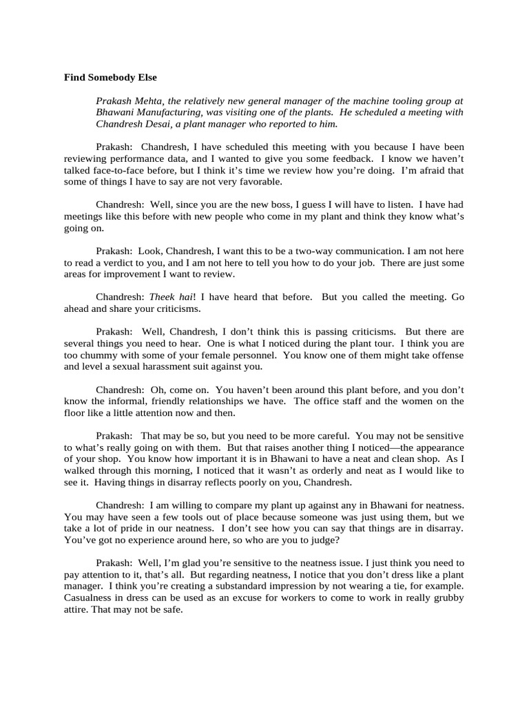 Communication Case Study | PDF