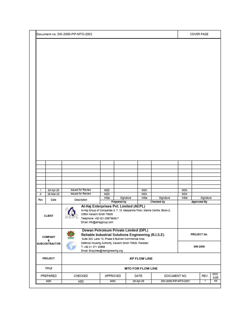 Dik 2000 Pip Mto 2001 (Pipeline Boq Pre) | PDF | Pipe (Fluid Conveyance ...