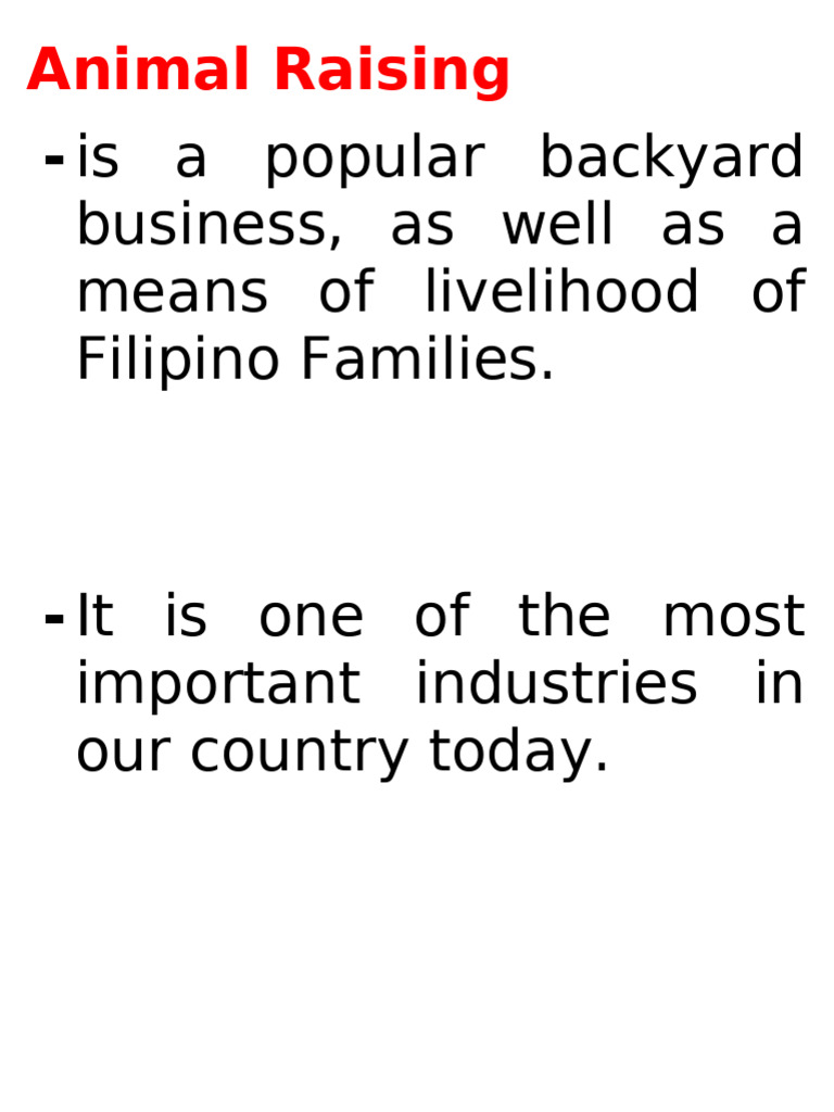 Animal Raising Tarpapel | PDF | Retail | Cattle