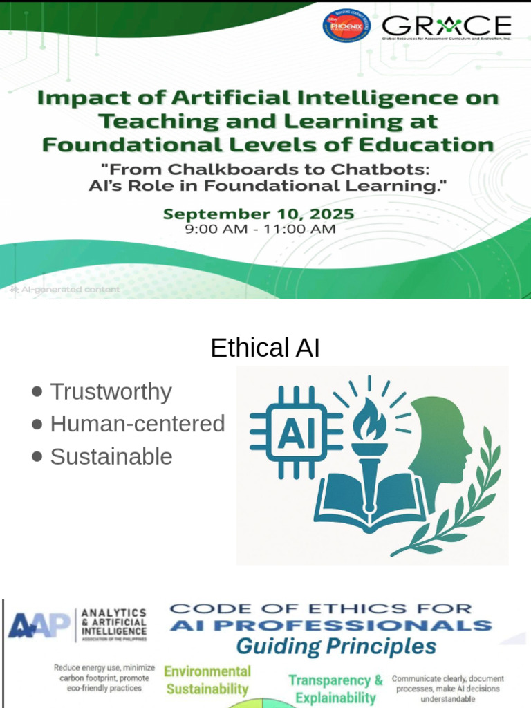 AI's Role in Foundational Learning For Grace | PDF | Intelligence (AI ...