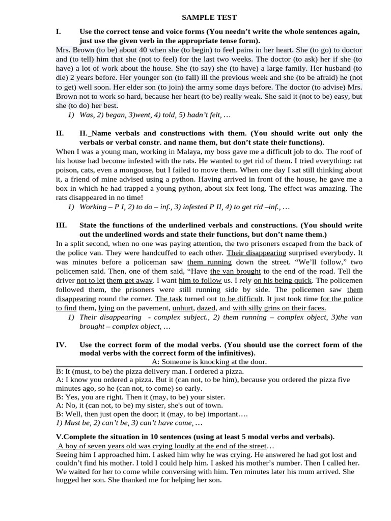 Sample Test 1 Kurs 2 Semestr | PDF | Linguistic Typology | Linguistic ...