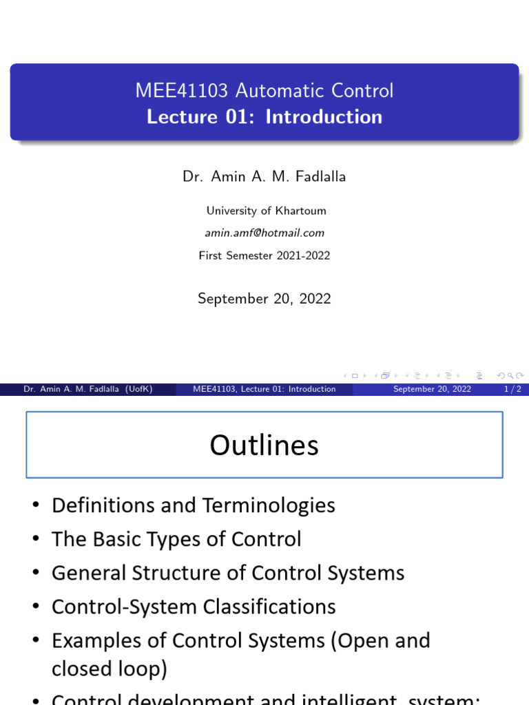 Introduction to Automatic Control Systems | PDF | Feedback | Control Theory
