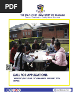 Mzuzu University ODeL Application 2025 | PDF | Vocational Education ...