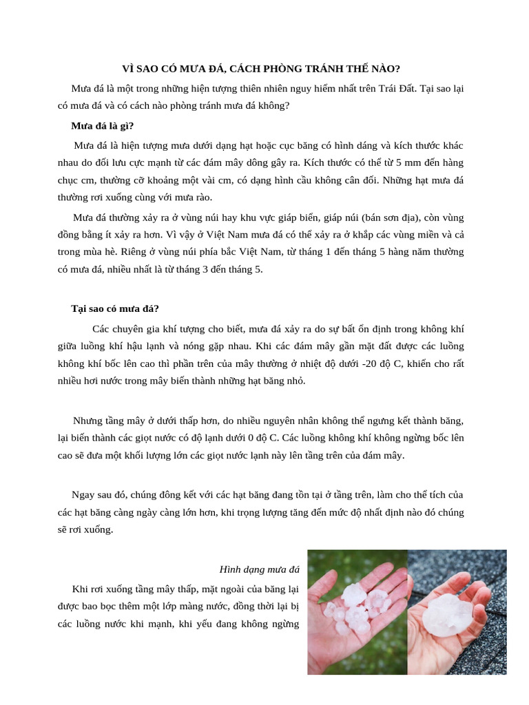 VBTT - L P 8 - Mưa Đá | PDF