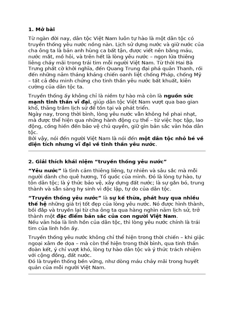 Truyen Thong | PDF