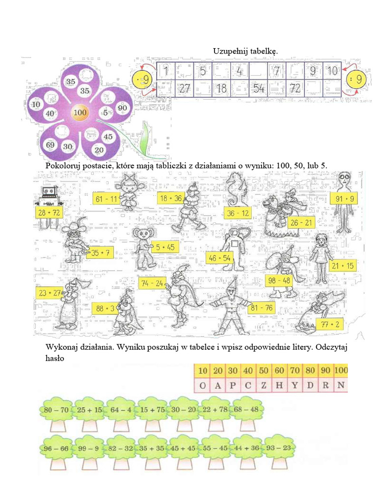 Liczenie Do 100e | PDF