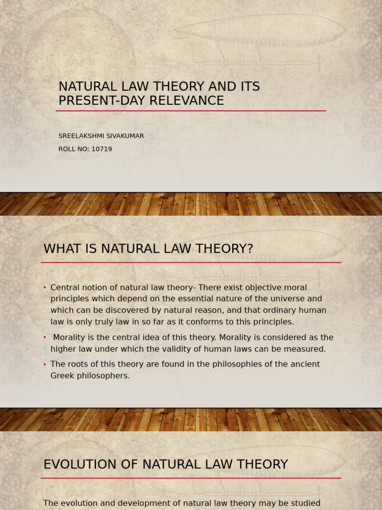 Revival of Natural Law | PDF | Natural Law | Justice