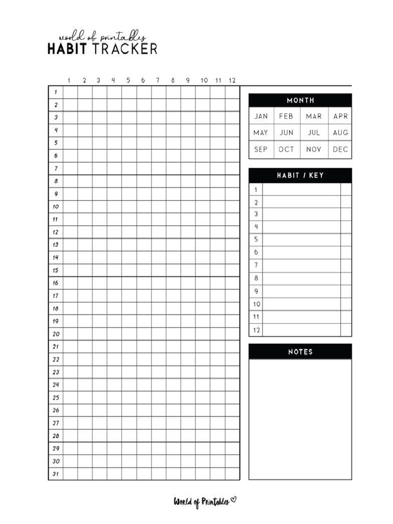 Habit Traker | PDF