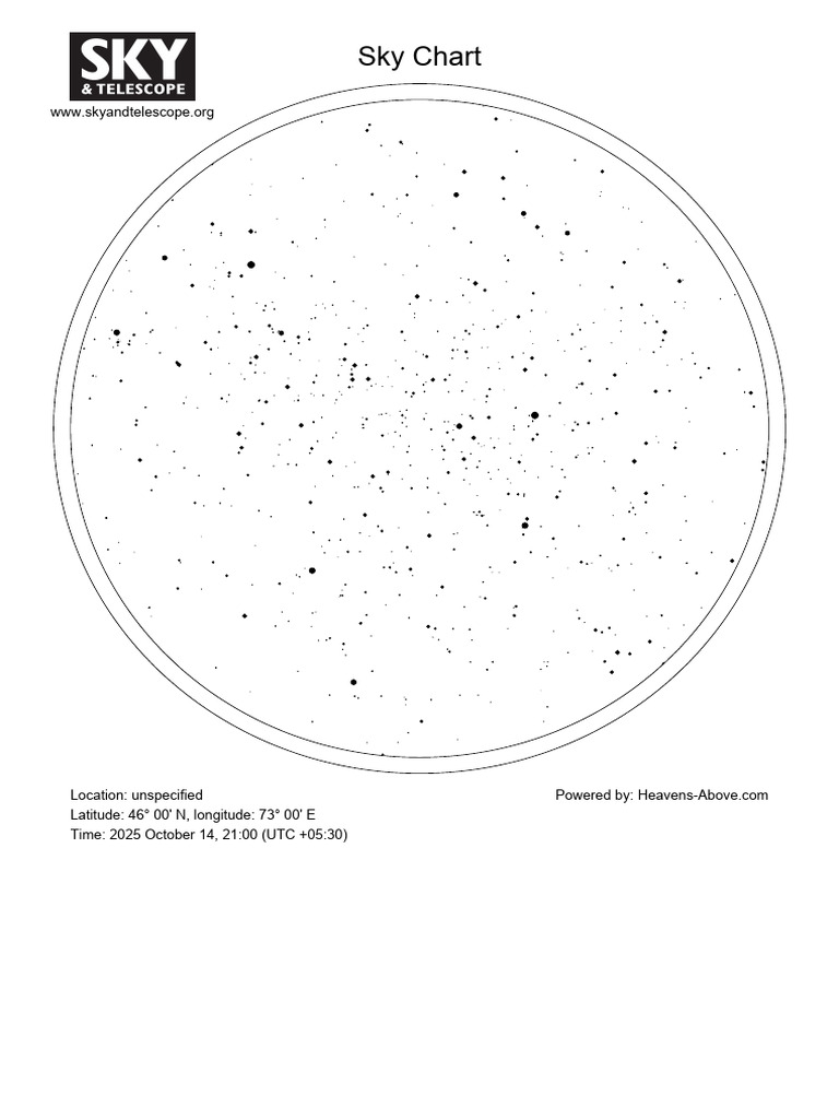ST Sky Chart PDF | PDF