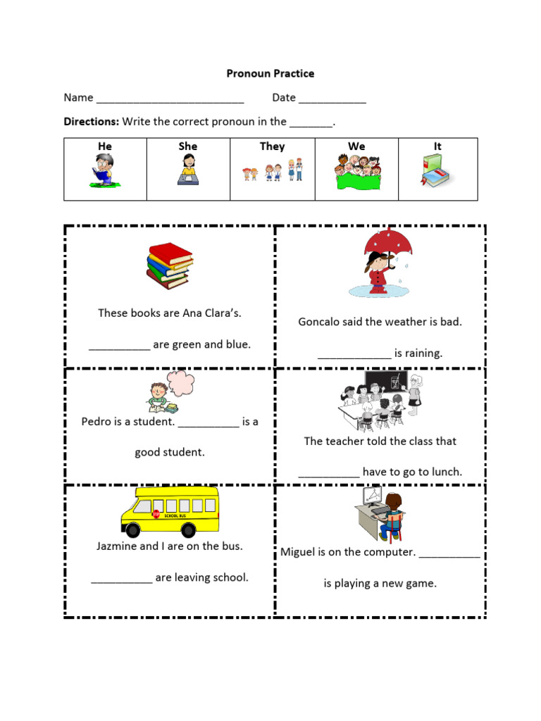 ESL_Pronoun_Verb to Be (Student's Edition) | PDF