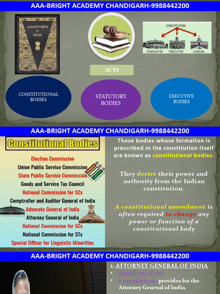 POLITY - Constitutional Bodies 1 Full Chapter and Topic Explanation ...