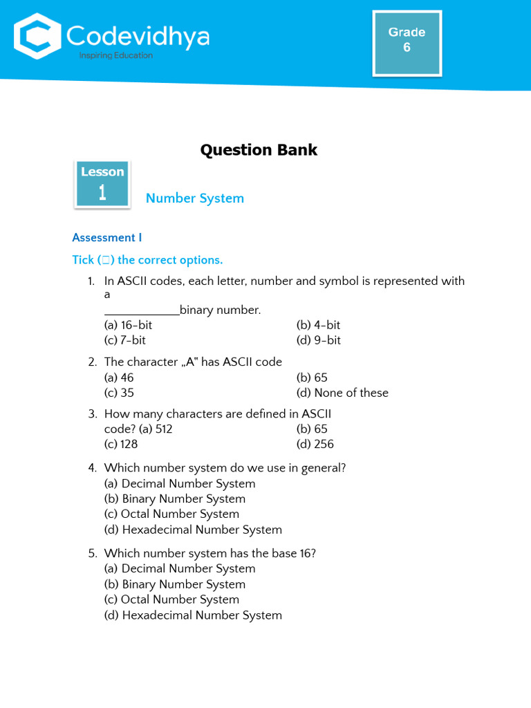 Number System and JavaScript Quiz | PDF | Malware | Artificial Intelligence