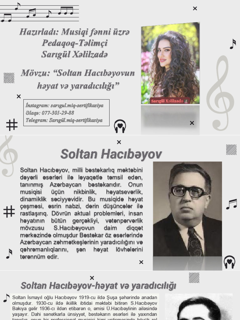 Soltan Hacıbəyov | PDF