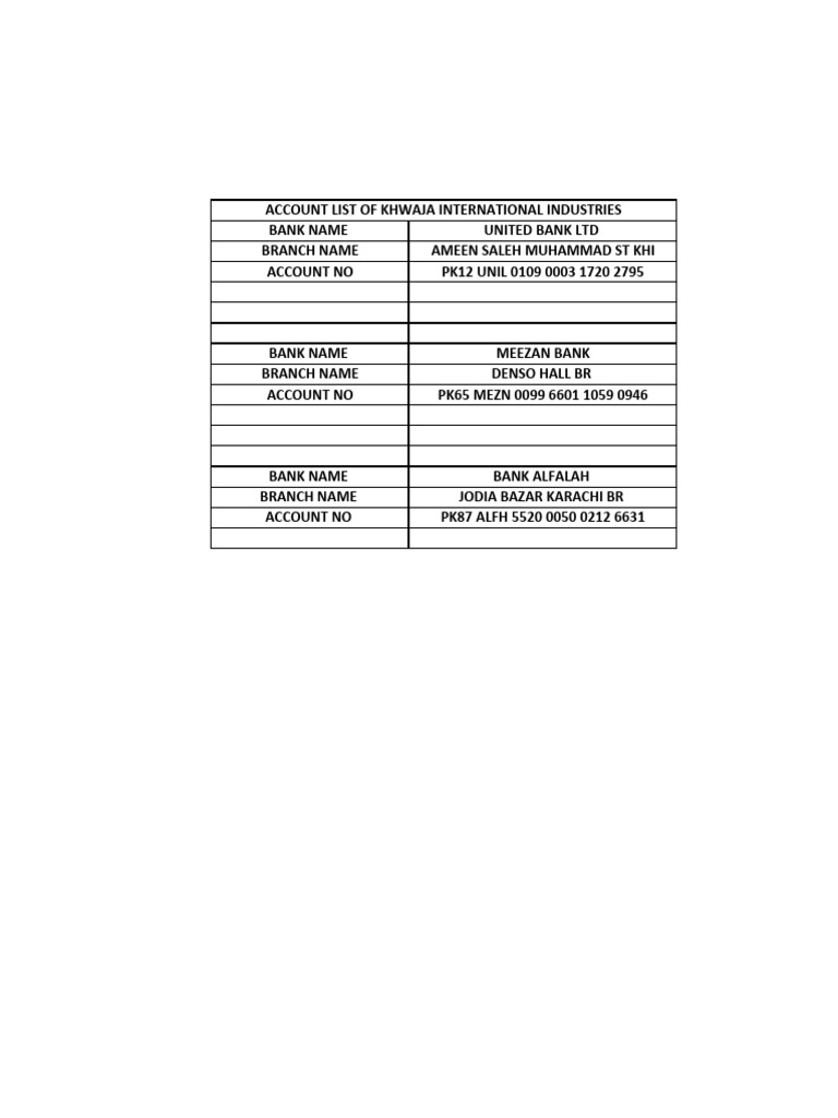 KW Ac List | PDF