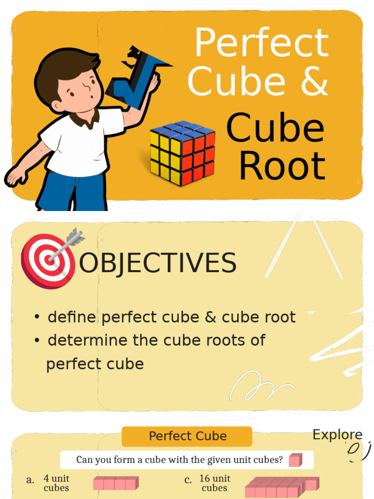 Understanding Perfect Cubes and Roots | PDF | Number Theory | Mathematics
