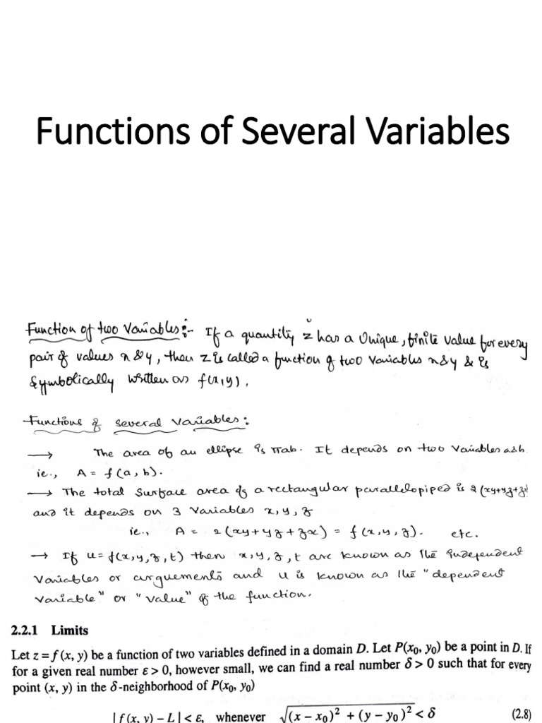 Limit and Continuity | PDF