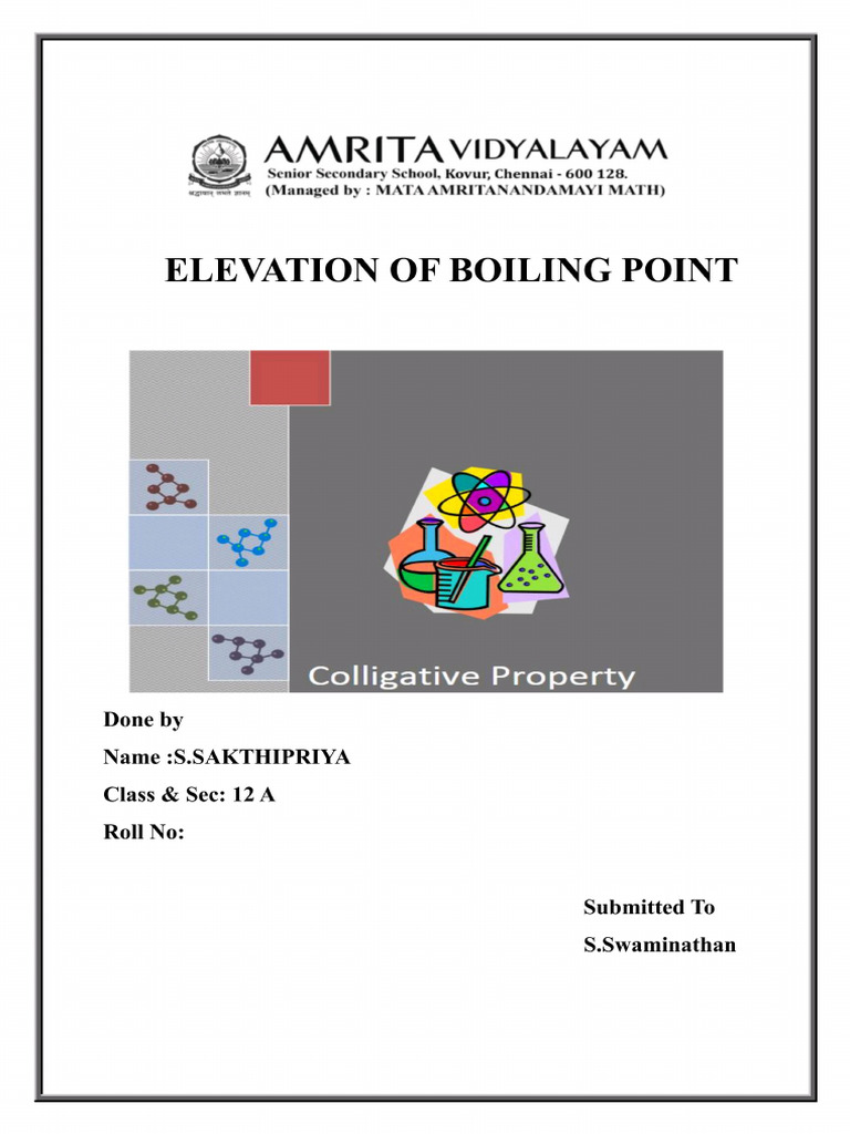 Boiling Point Chem-Rev | PDF