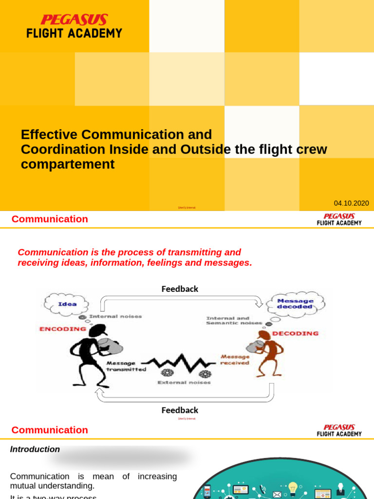 Effective Communication in Flight Operations | PDF | Communication ...