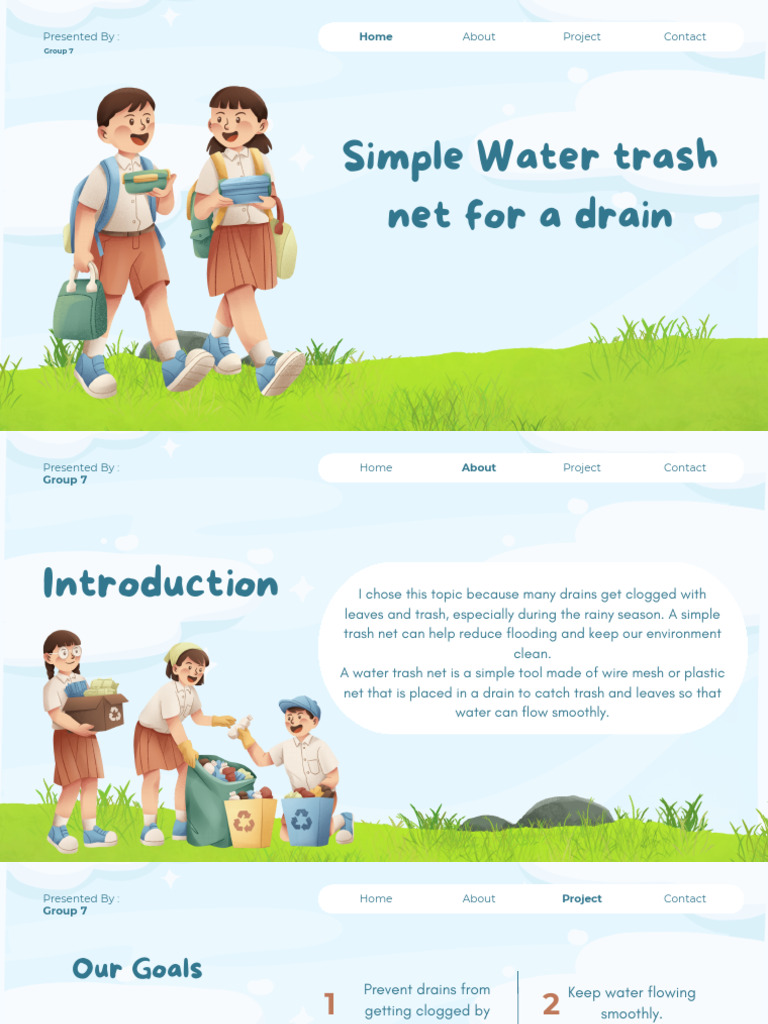 Simple Water Trash Net For A Drain by Group 7 - 20251025 - 173705 ...