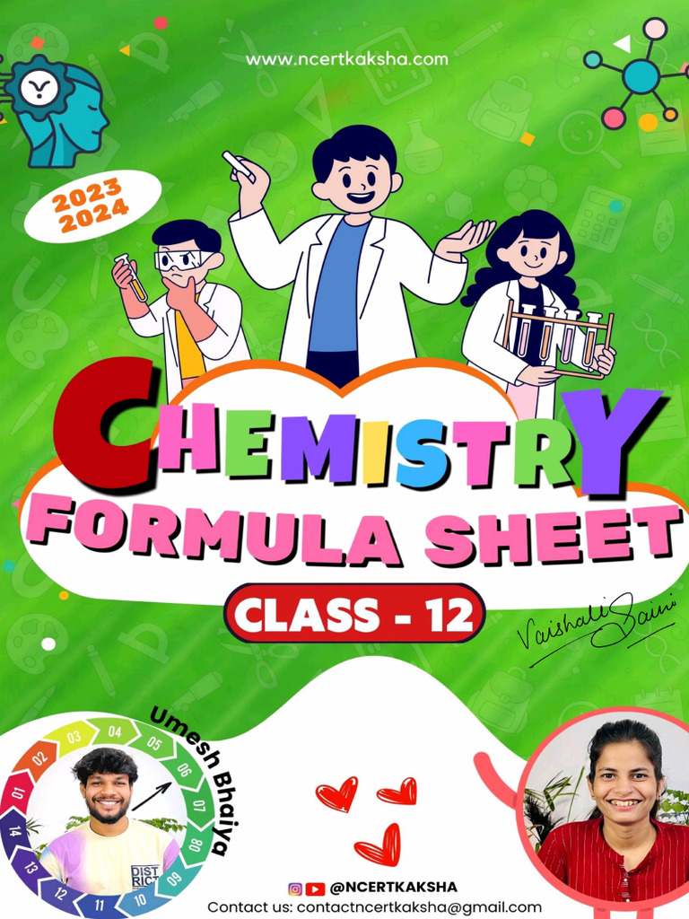 Chemistry All Formulas | PDF